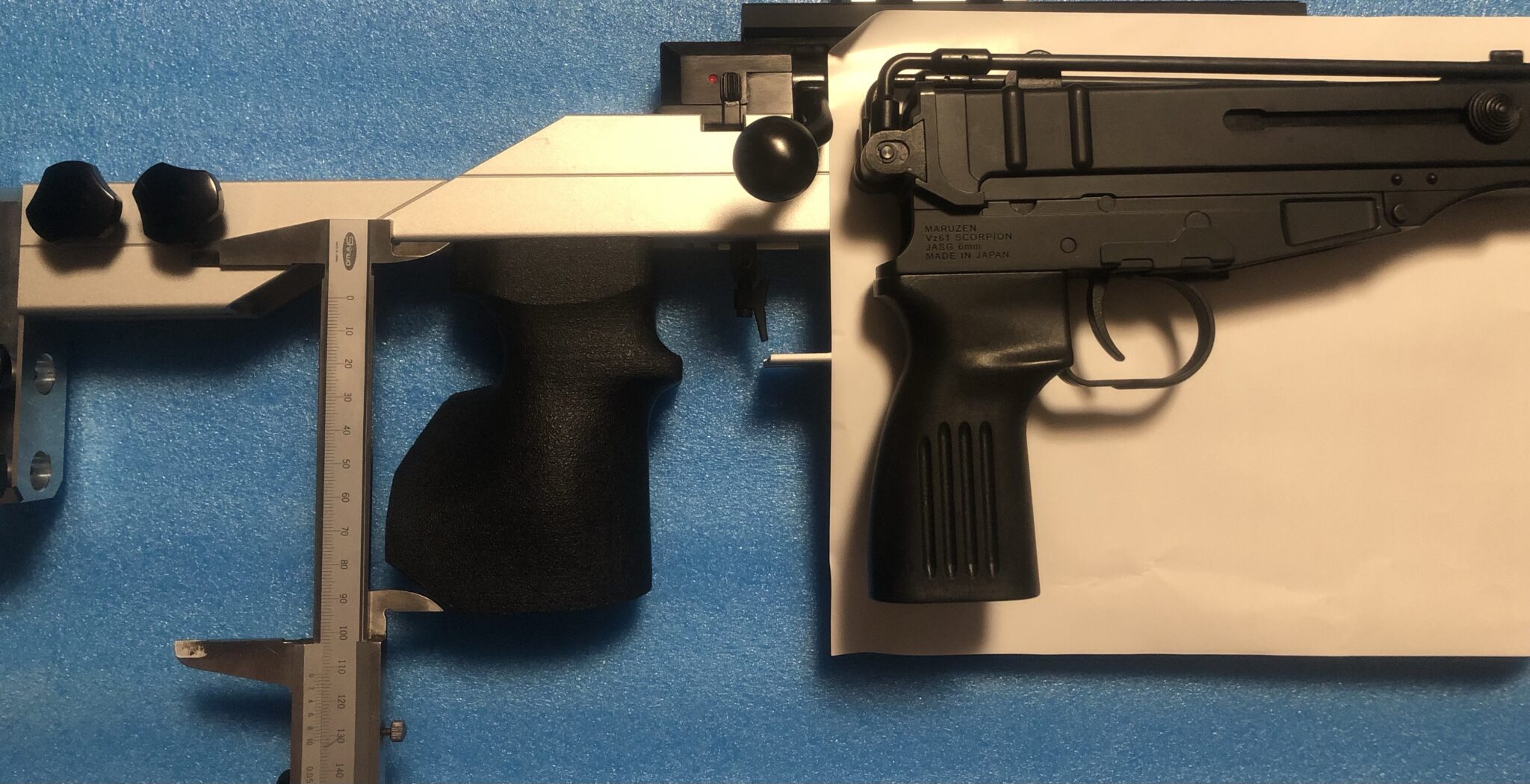 マルゼン APS SR96-11S の紹介その4。ストック・グリップ編 | エアガンシューティング(射撃)は楽しいのか？